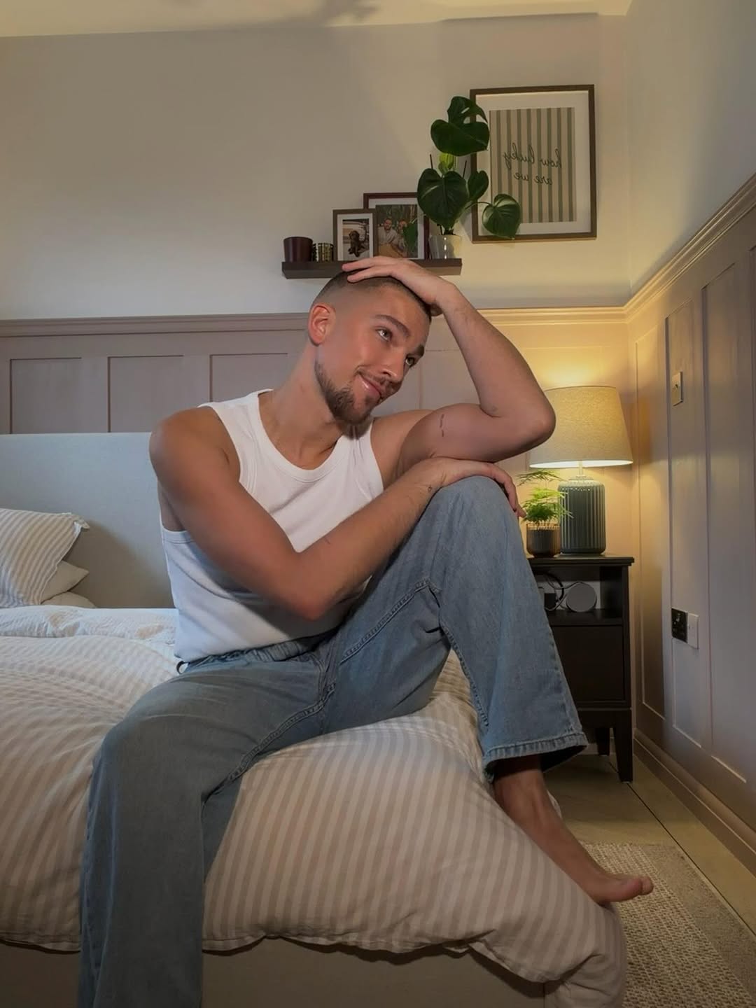 Matt Terry's feet