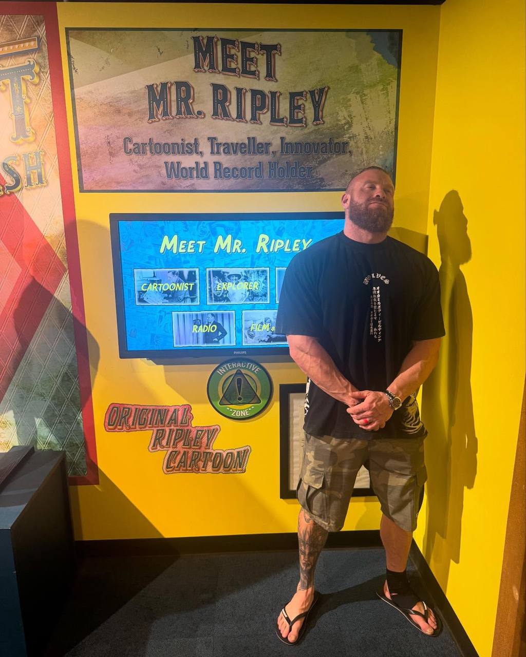 Matthew Adams's feet