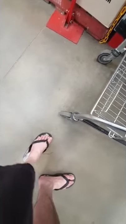 Matthew Judge's feet