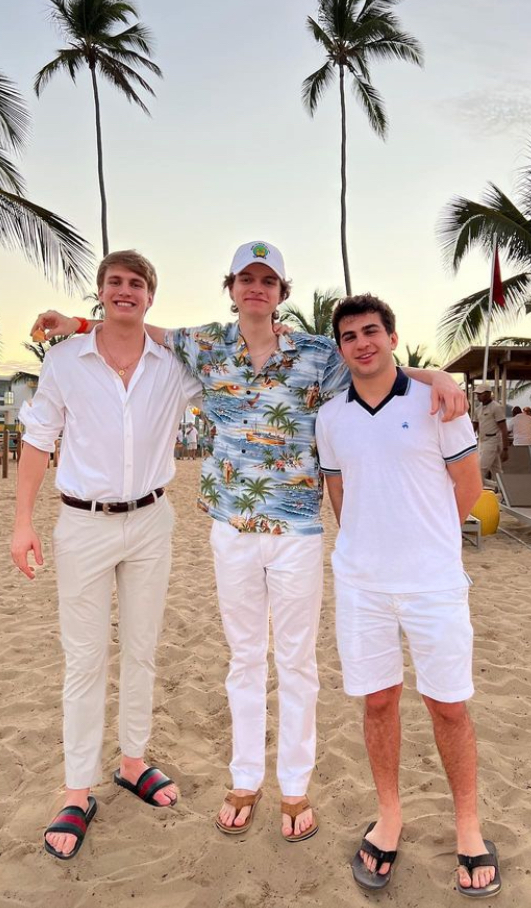 Matthew Merril's feet