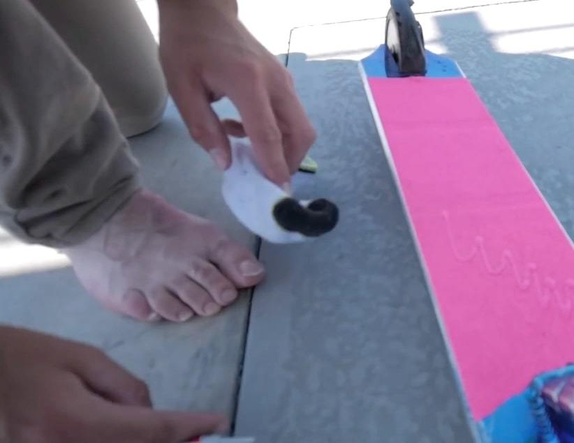 Matty Ceravolo's feet