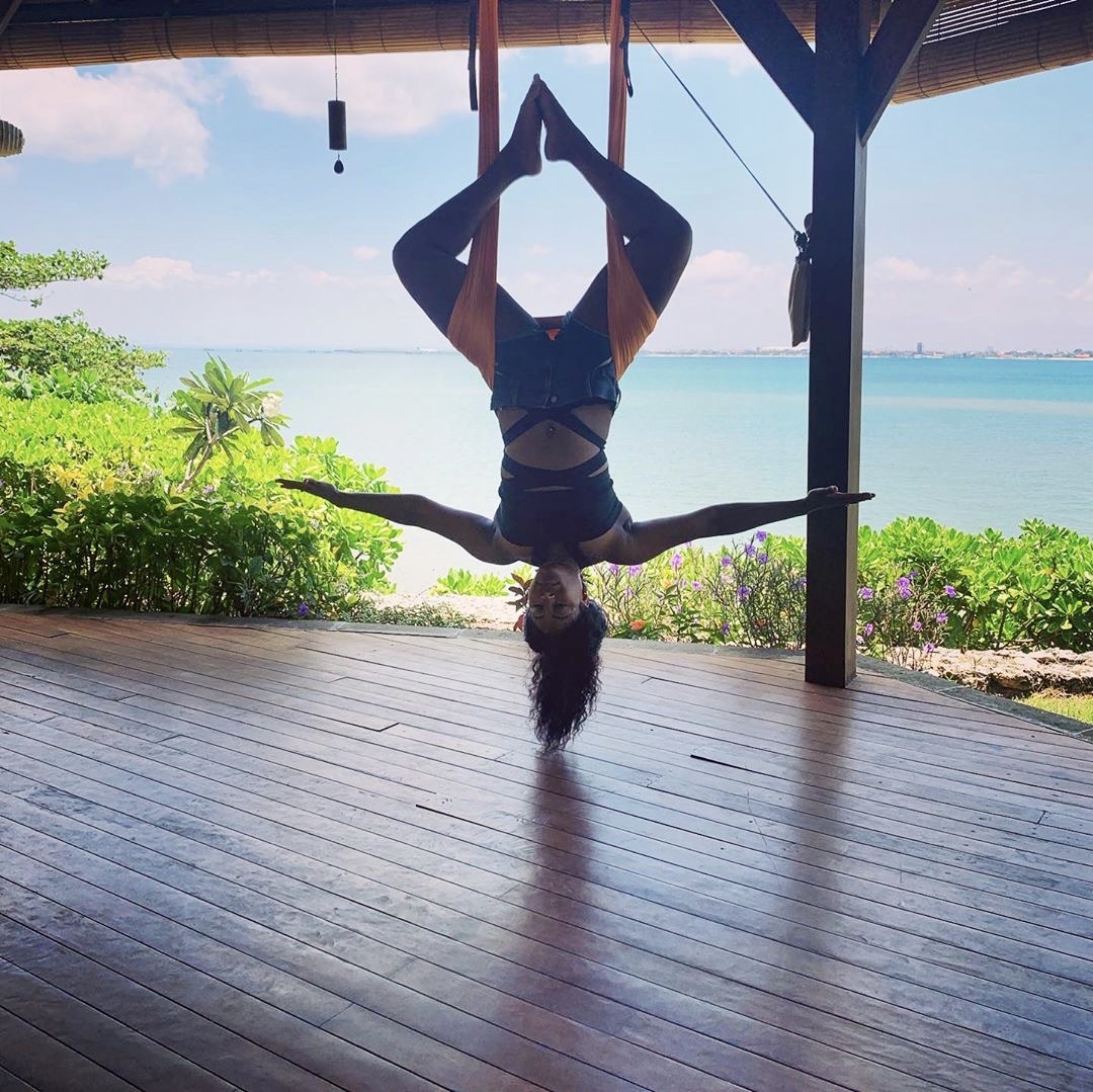 Maurielle Lue's feet