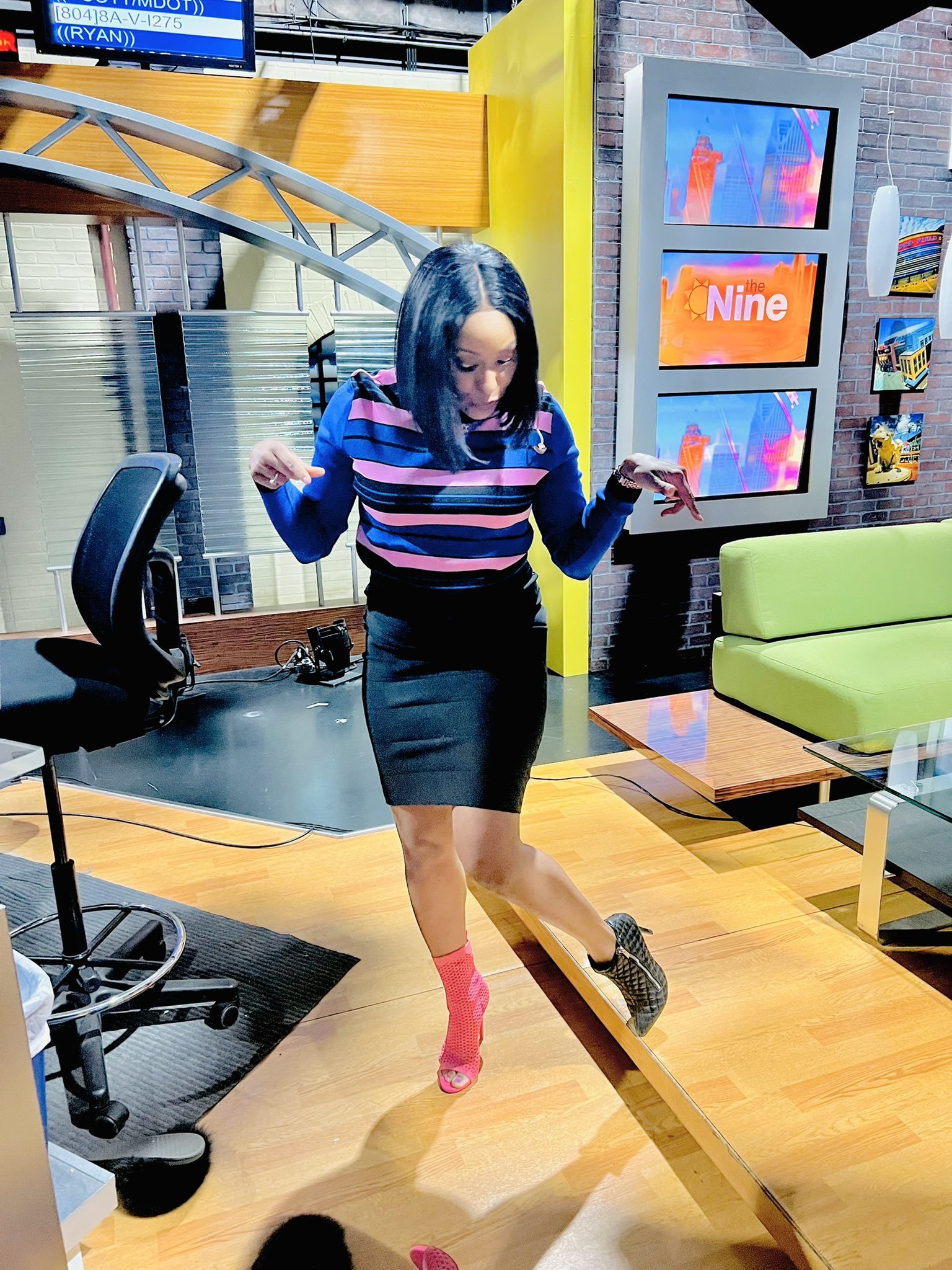 Maurielle Lue's feet