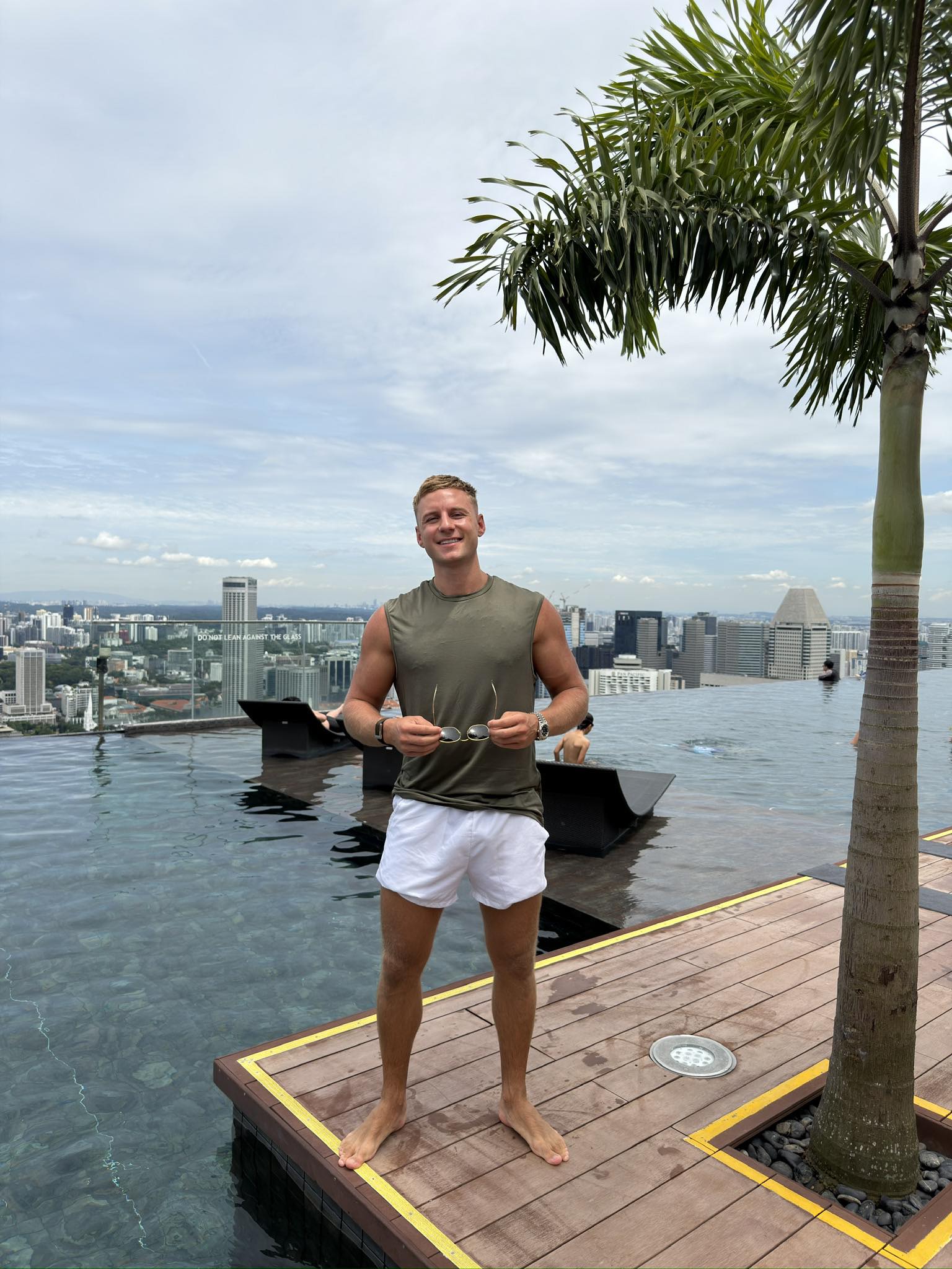 Max Wyatt's feet