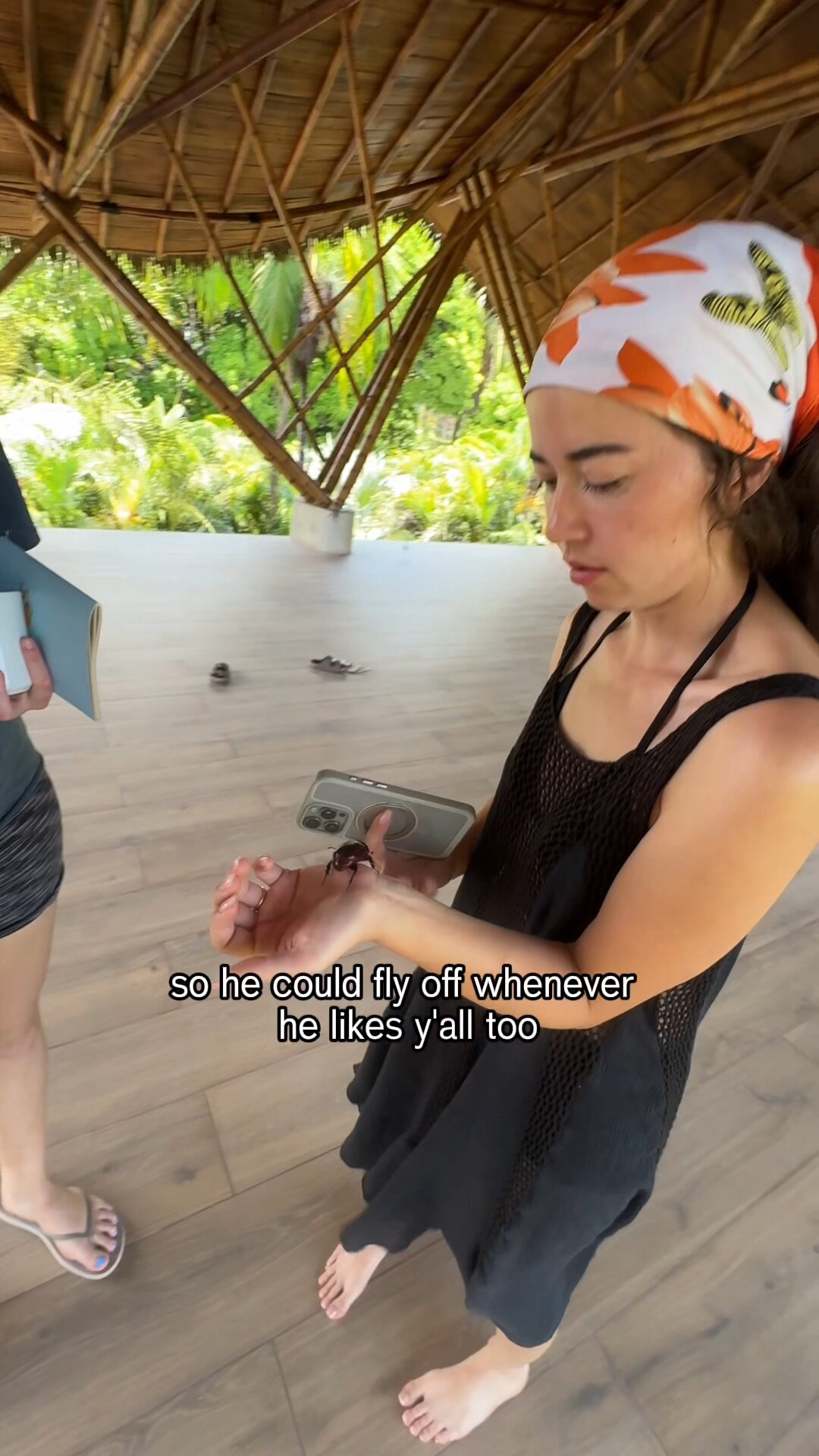 Maya Higa's feet