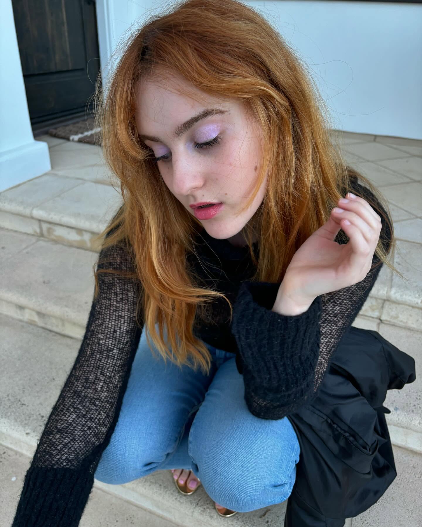 Maya Jade Frank's feet