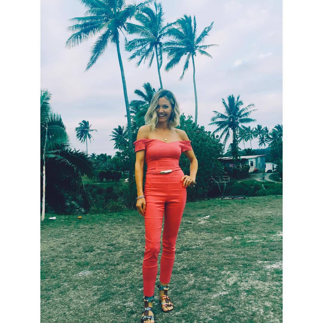 Megan Stevenson's feet