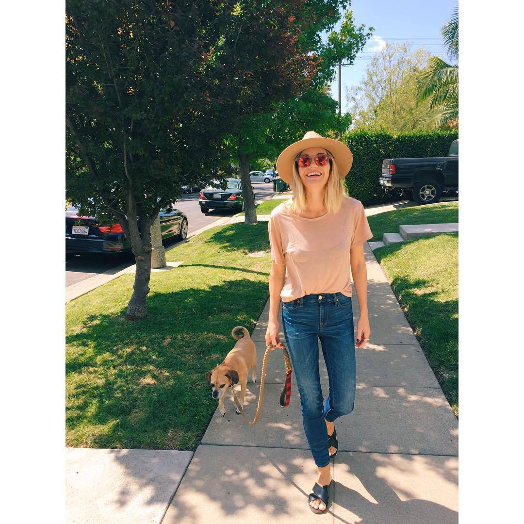 Megan Stevenson's feet