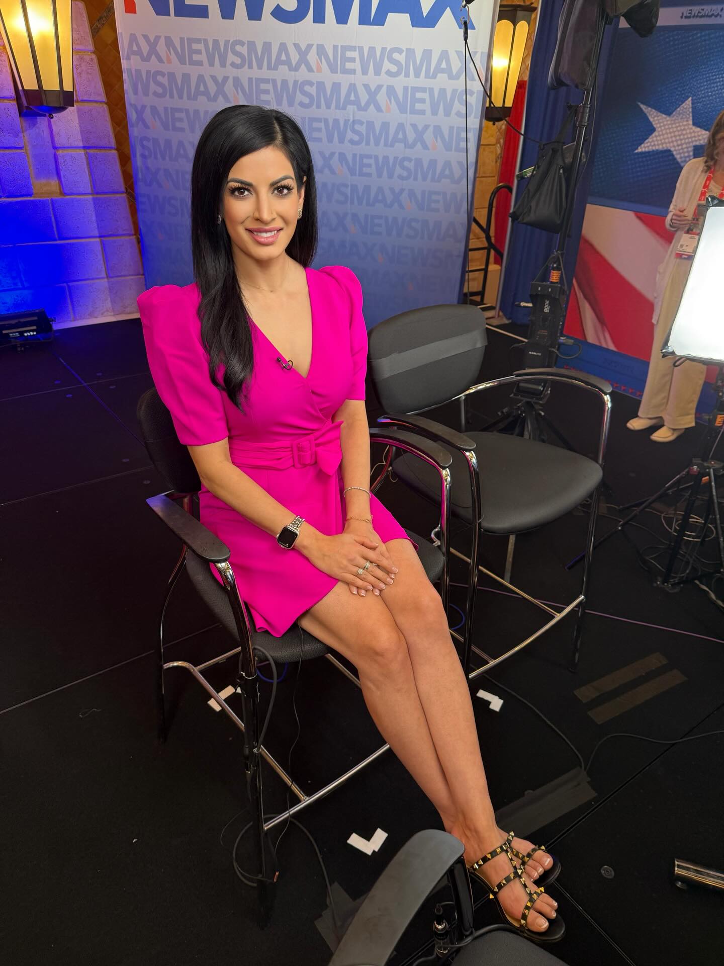 Mehek Cooke's feet