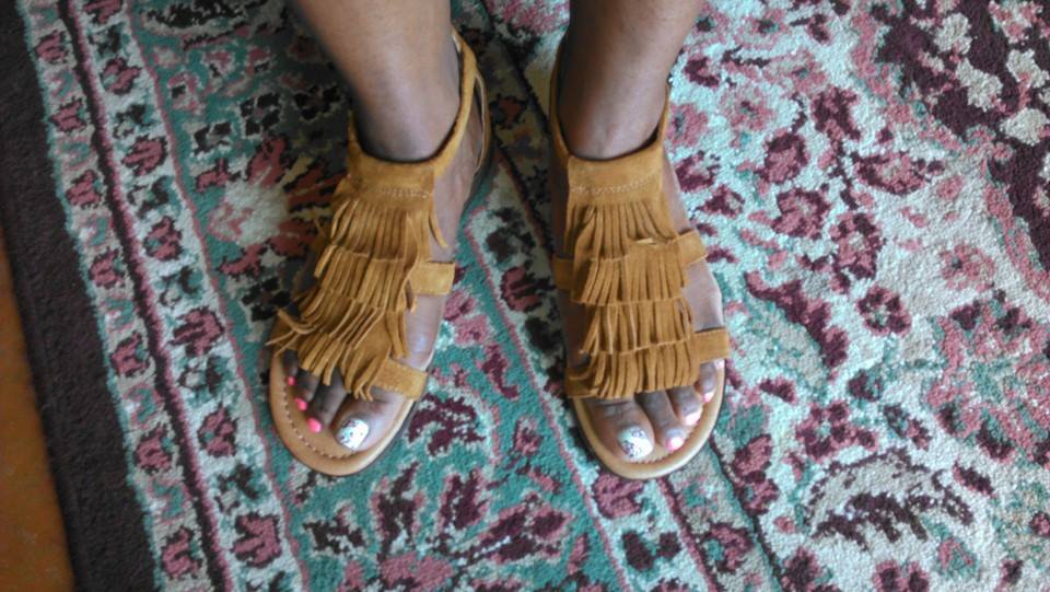 Meka Johnson's feet