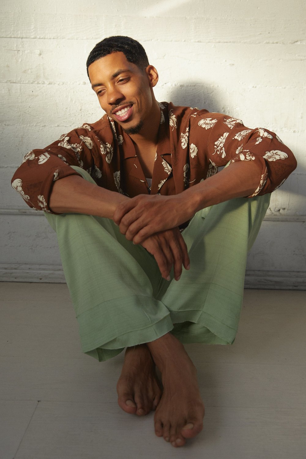 Melvin Gregg's feet