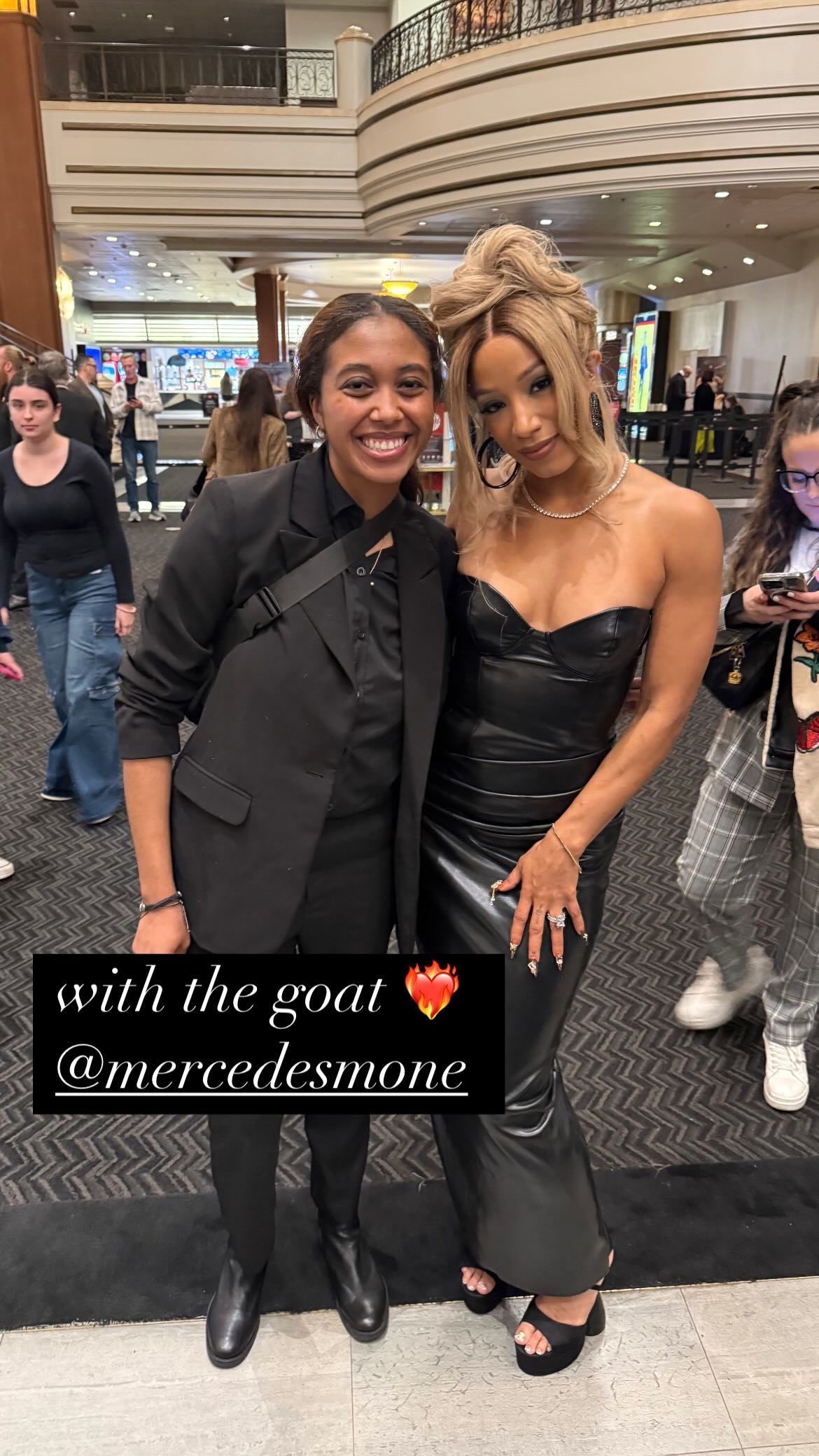 Mercedes Varnado's feet