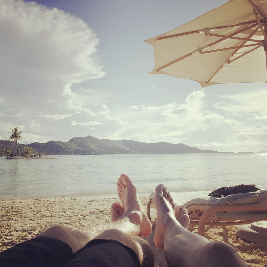 Meredith Noel Collier's feet