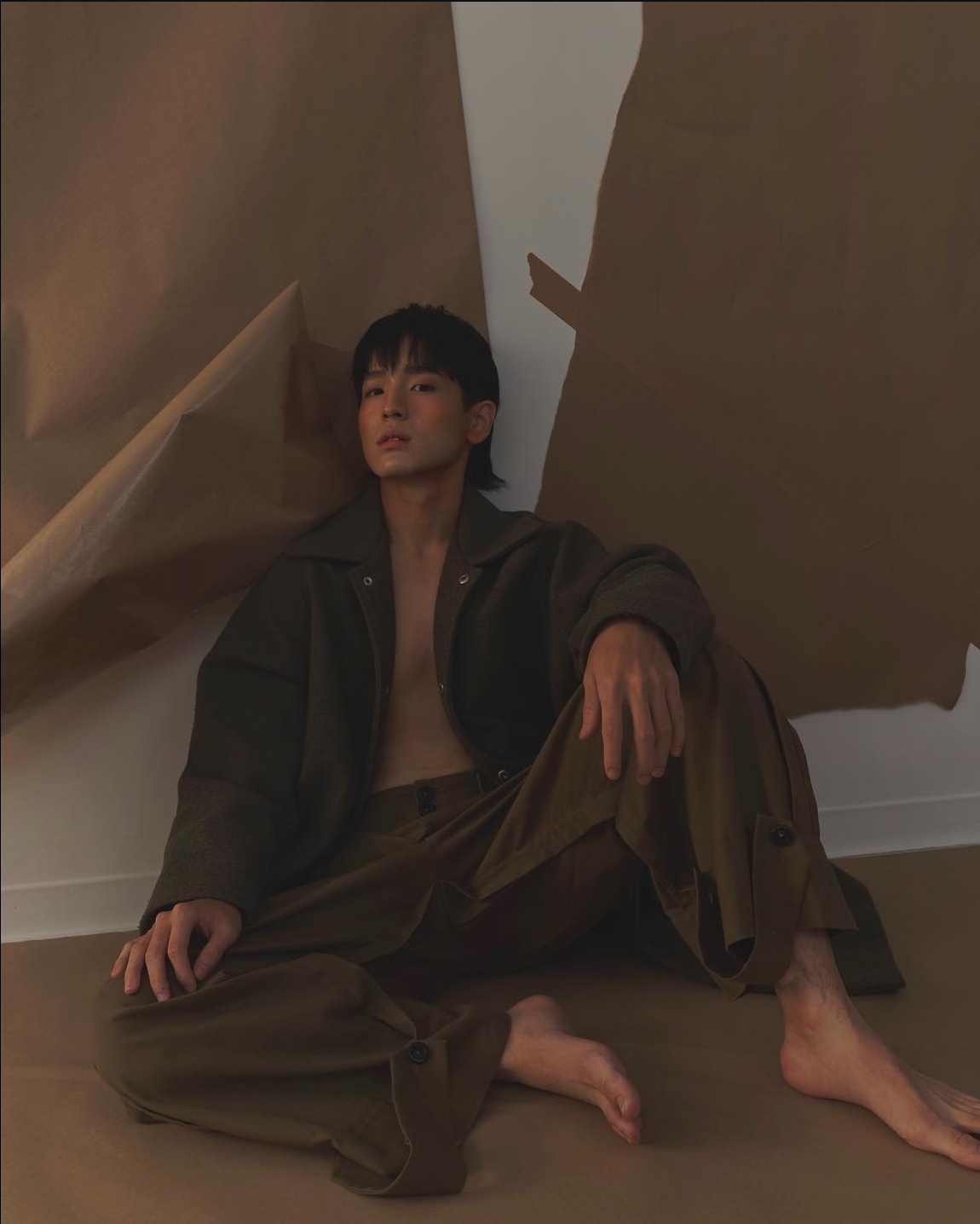 Michael Chang's feet