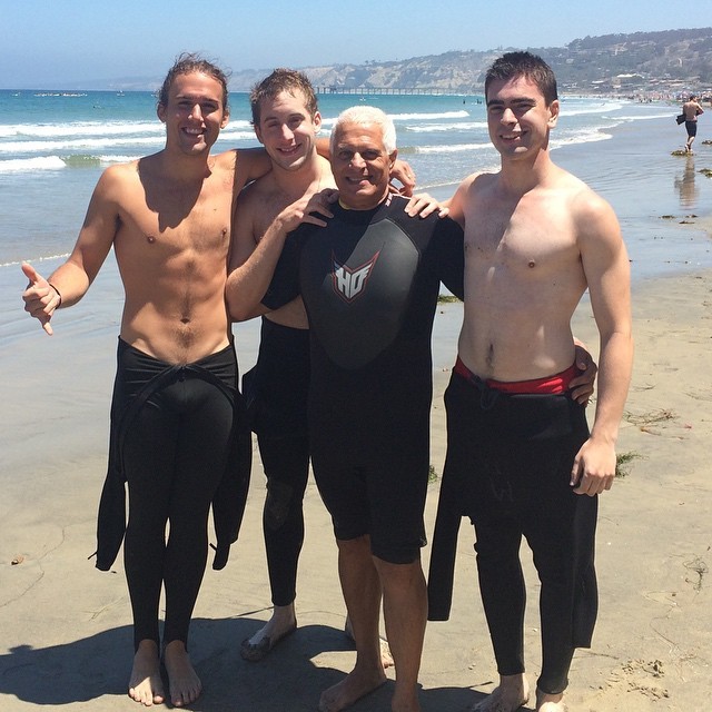 Michael Glauser's feet