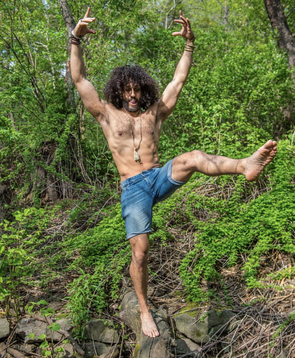 Michael Viruet's feet