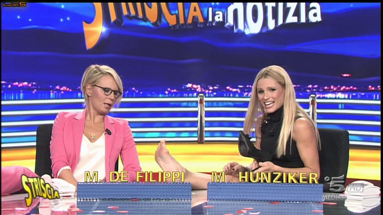 Michelle Hunziker's Feet