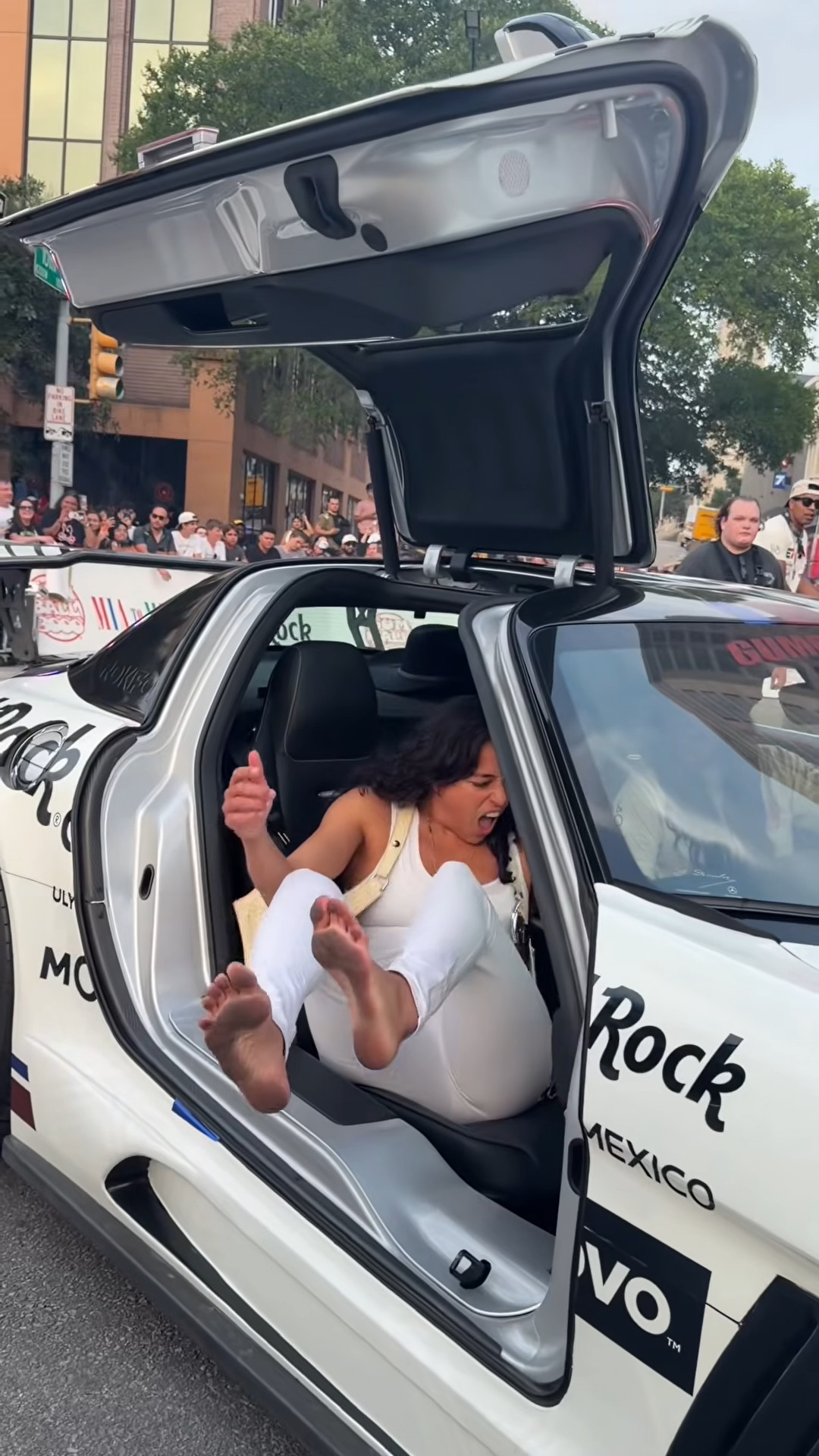 Michelle Rodriguez's feet