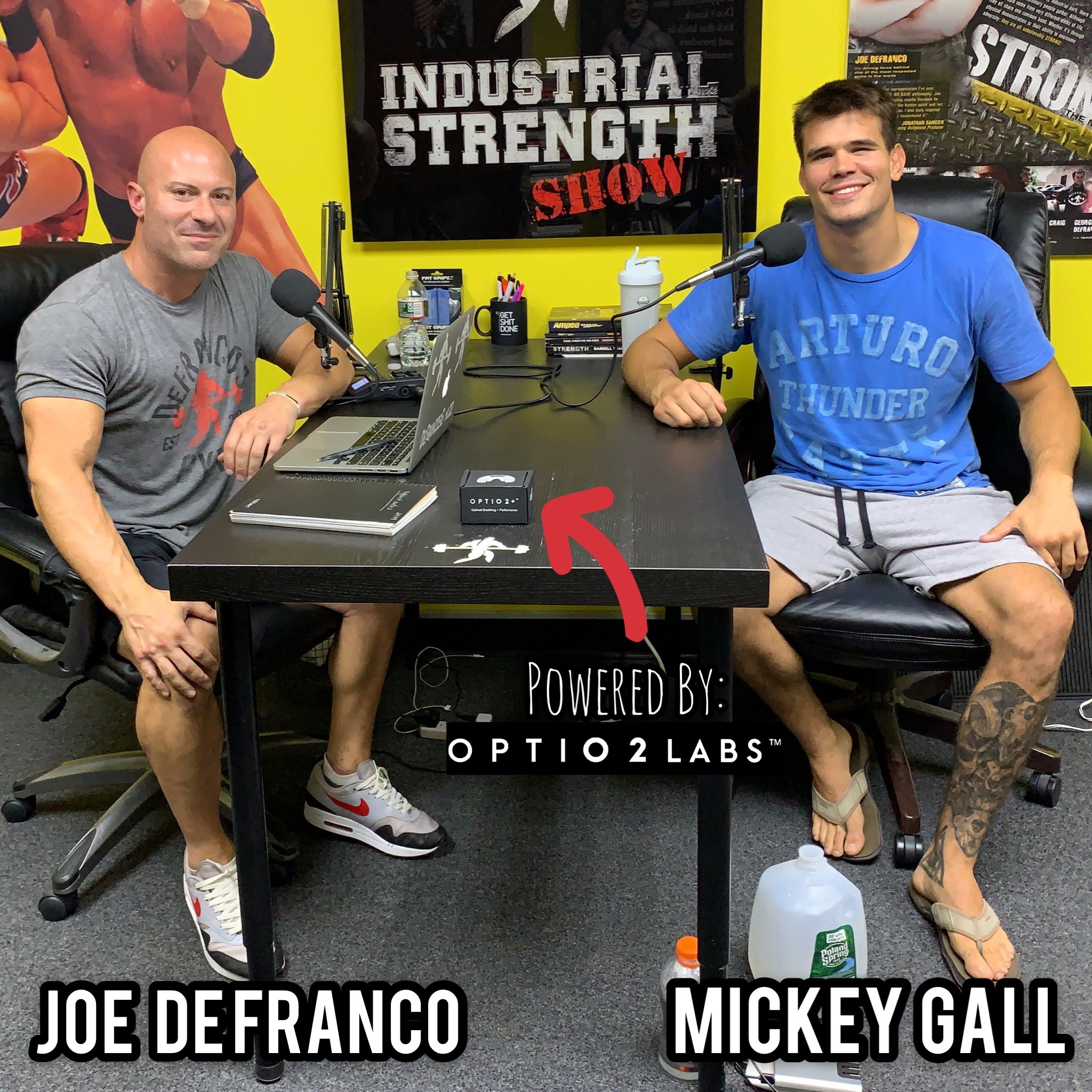 Mickey Gall's feet