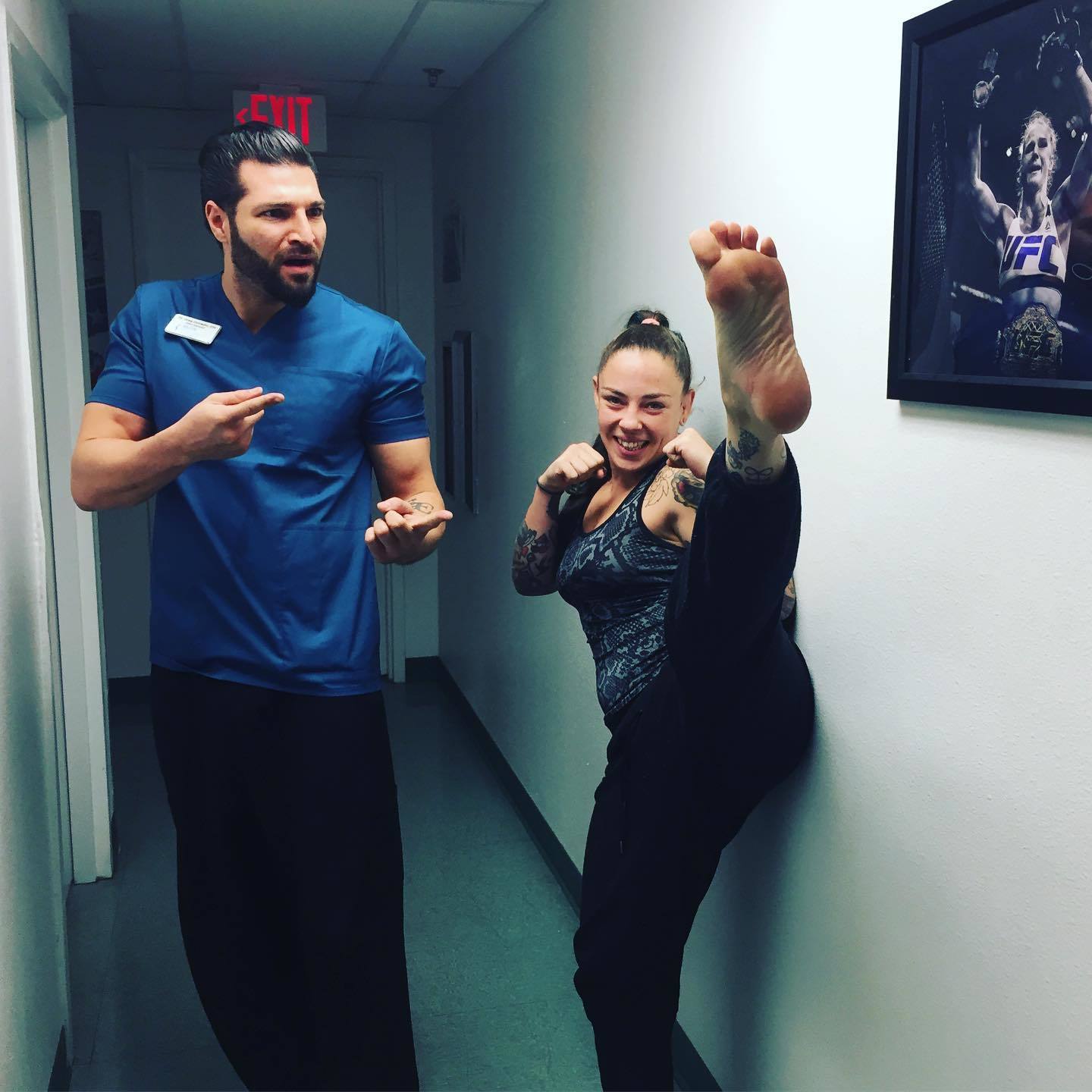 Micol di Segni's feet