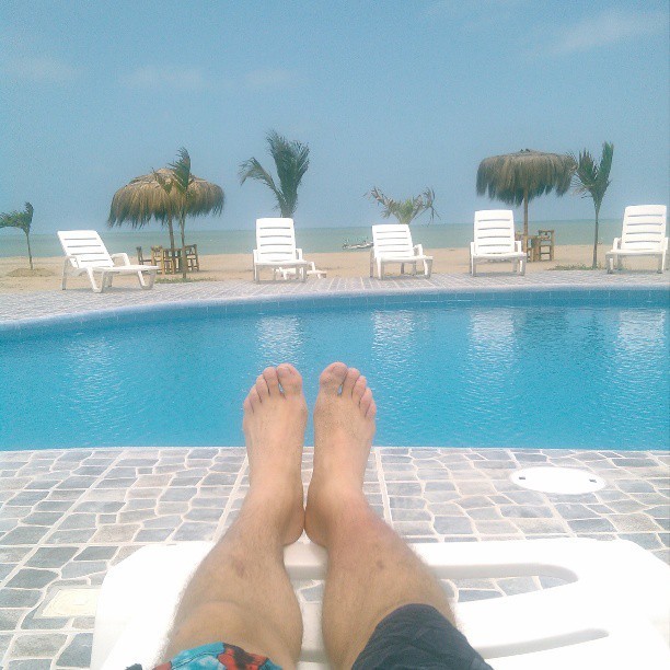 Miguel Arce's feet