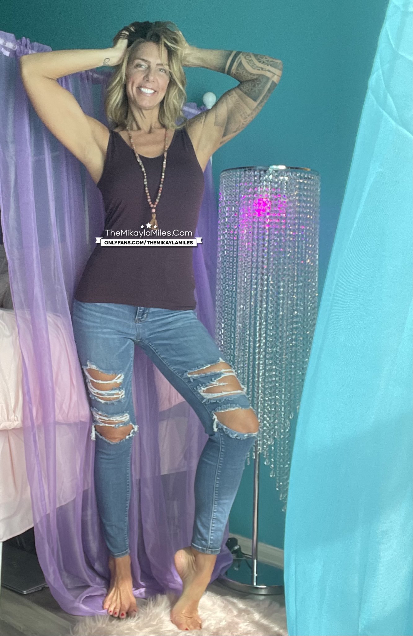 Mikayla Miless Feet