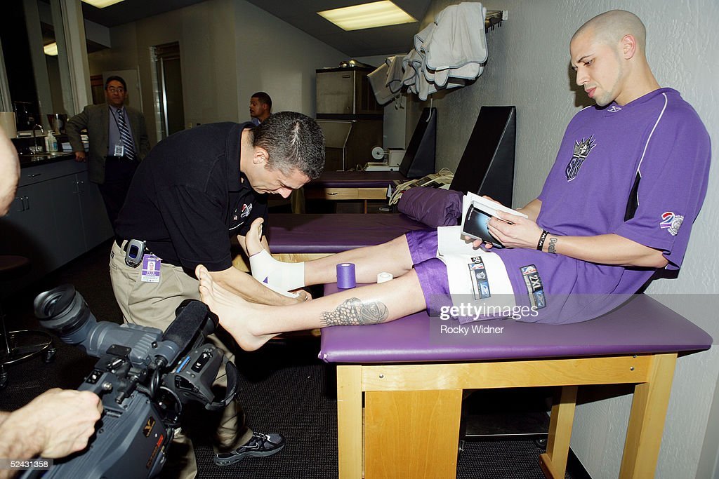 Mike Bibby's feet