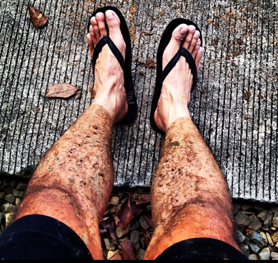 Mike Tan's feet