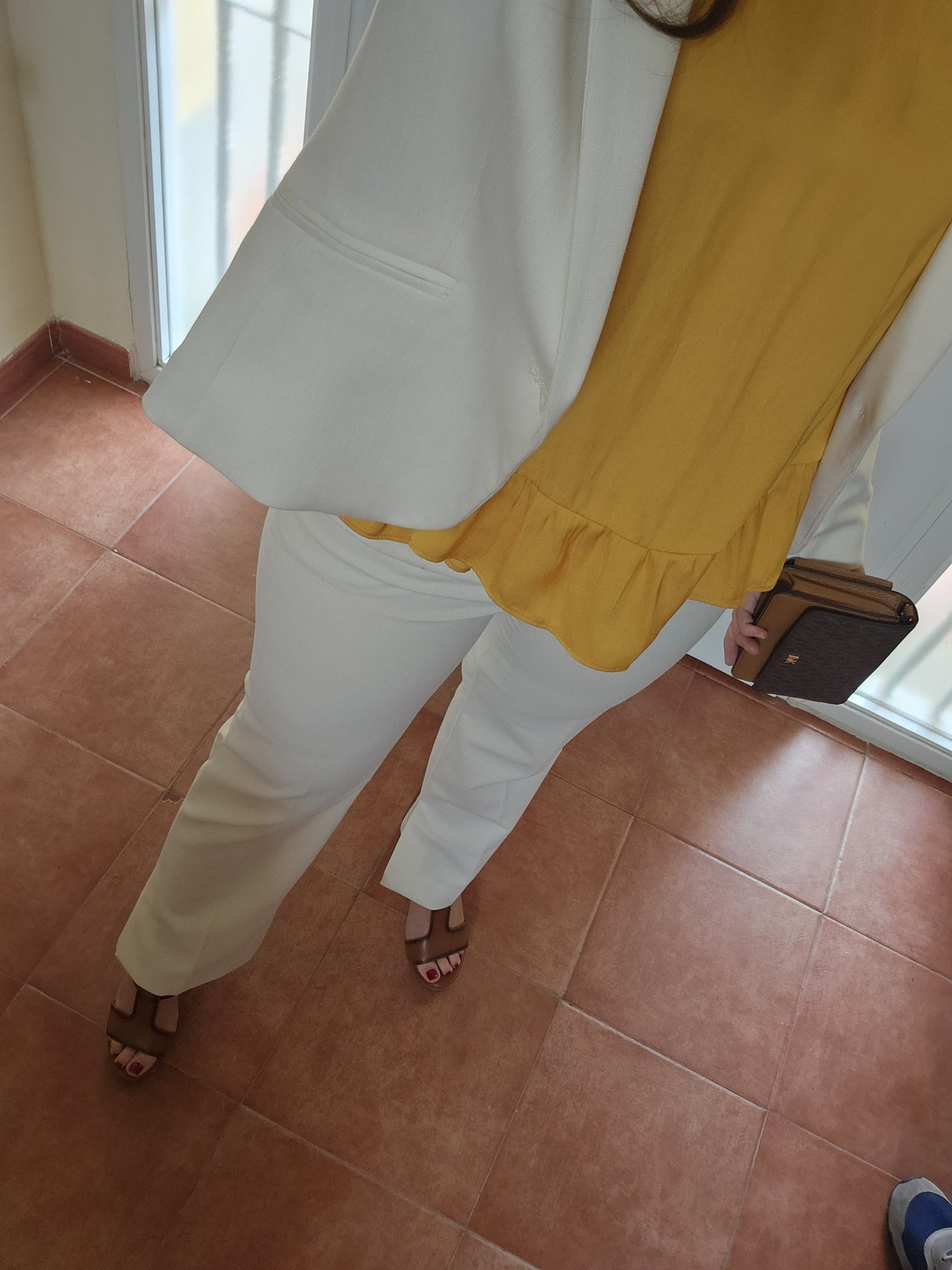 Miss Lith Domina's feet