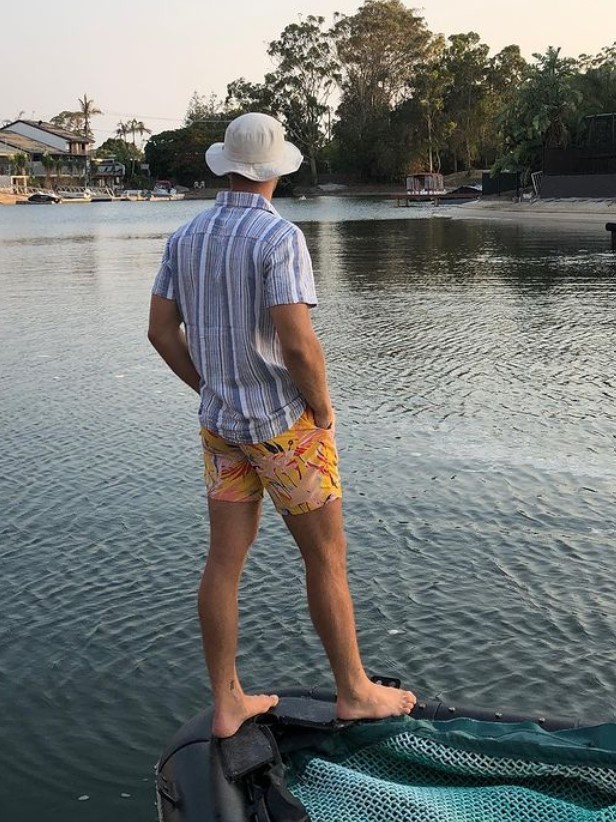 Mitch Eynaud's feet