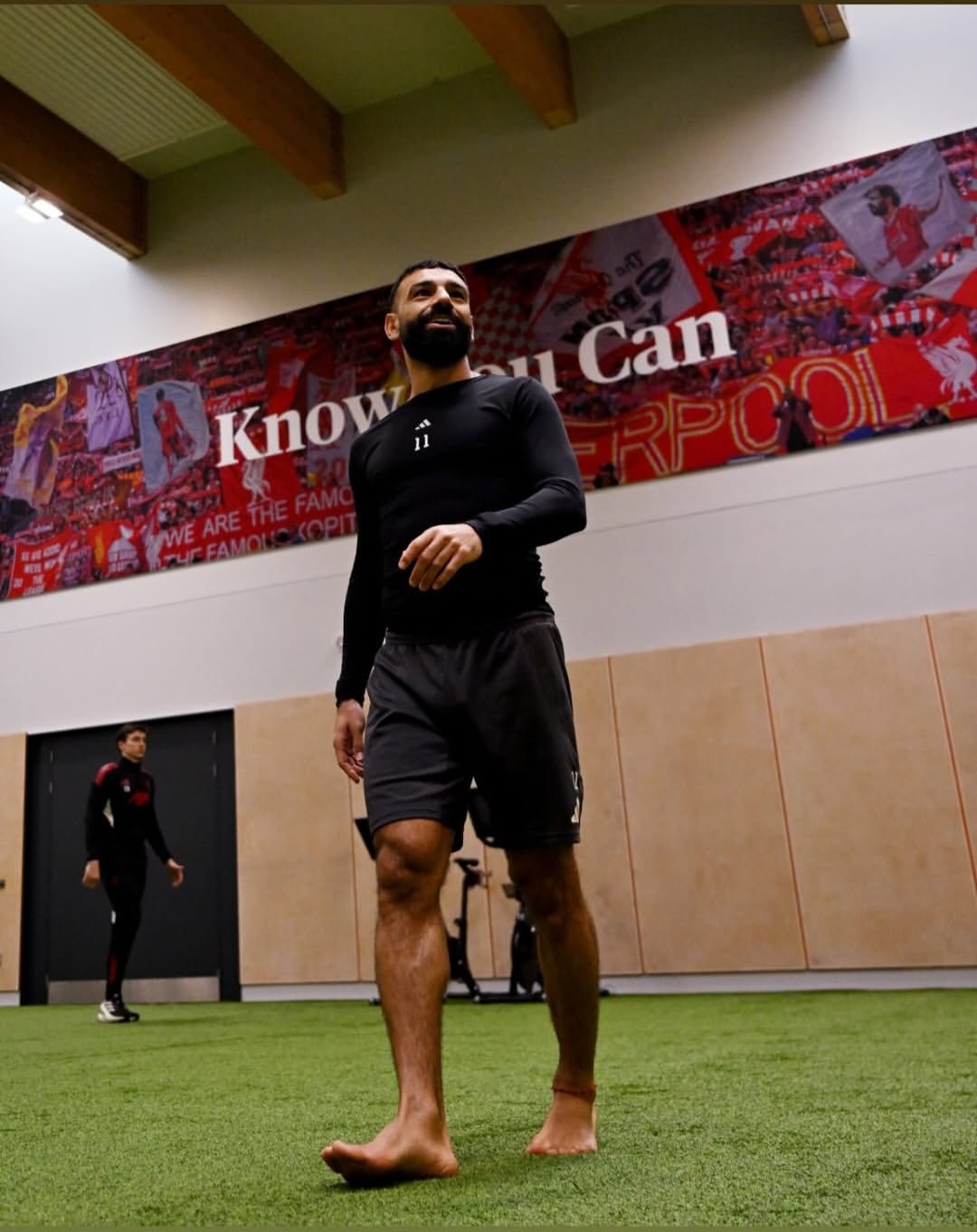 Mohamed Salah's feet