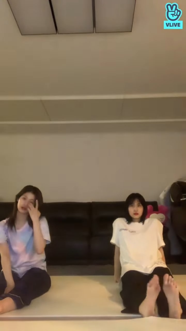 Momo Hirai's feet