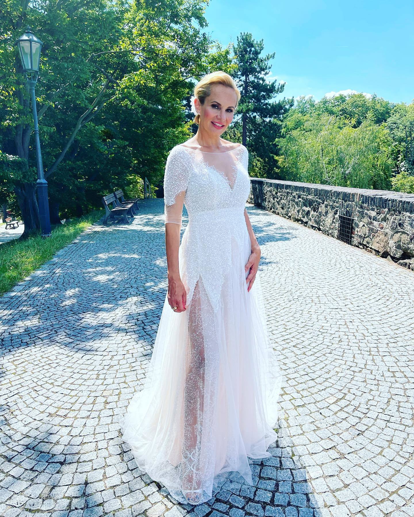 Monika Absolonová's feet