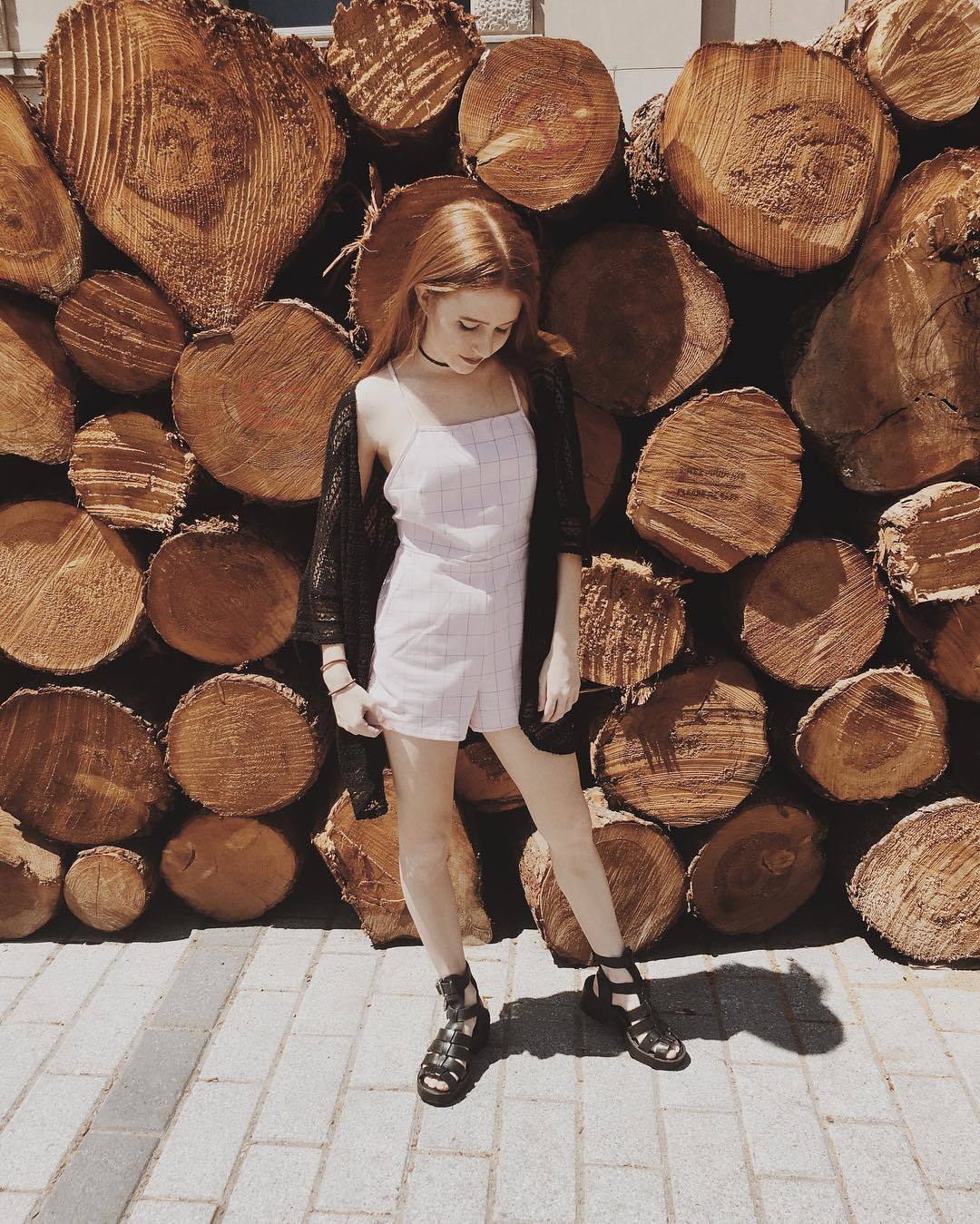 Morgan Geraghty's feet