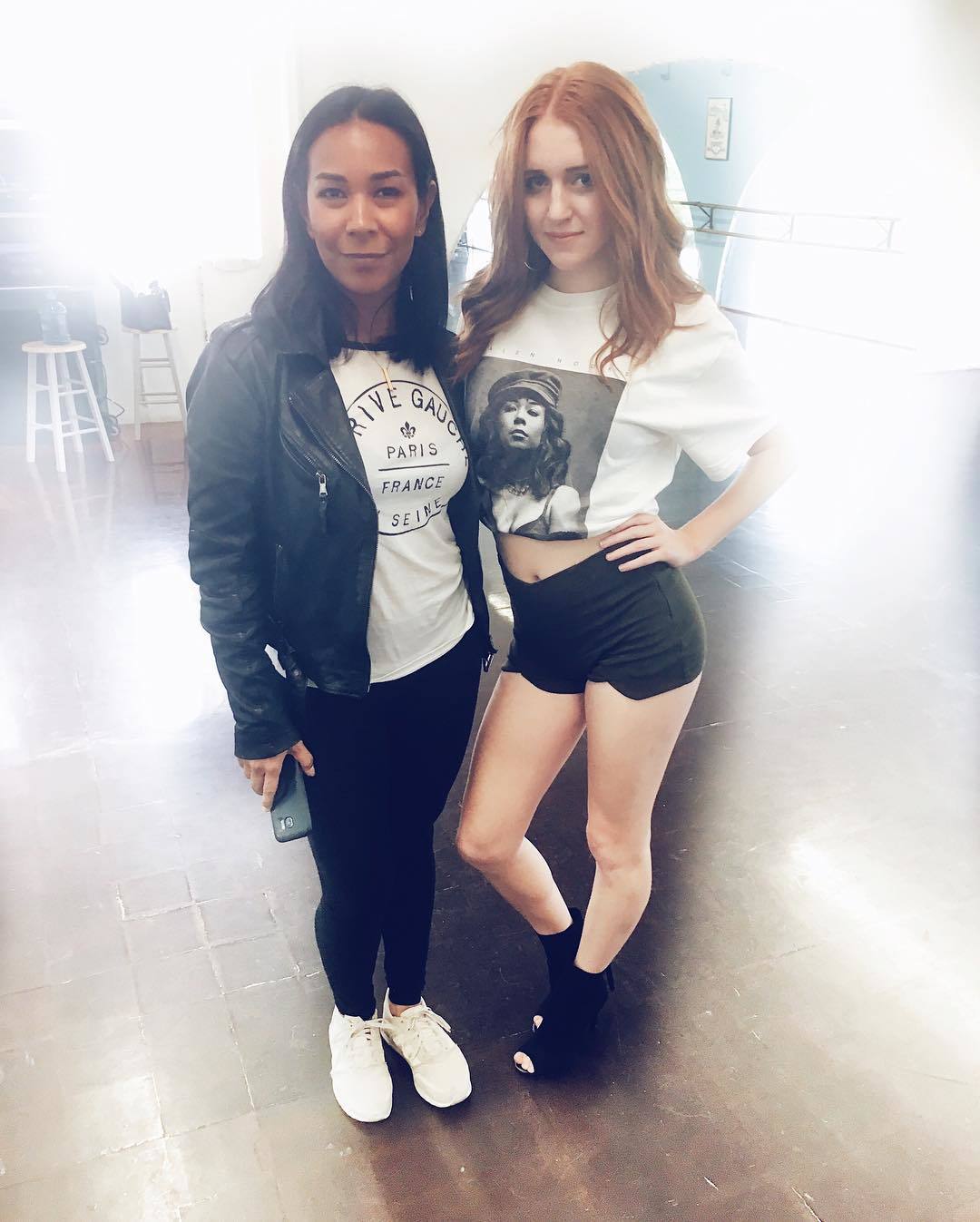 Morgan Geraghty's feet