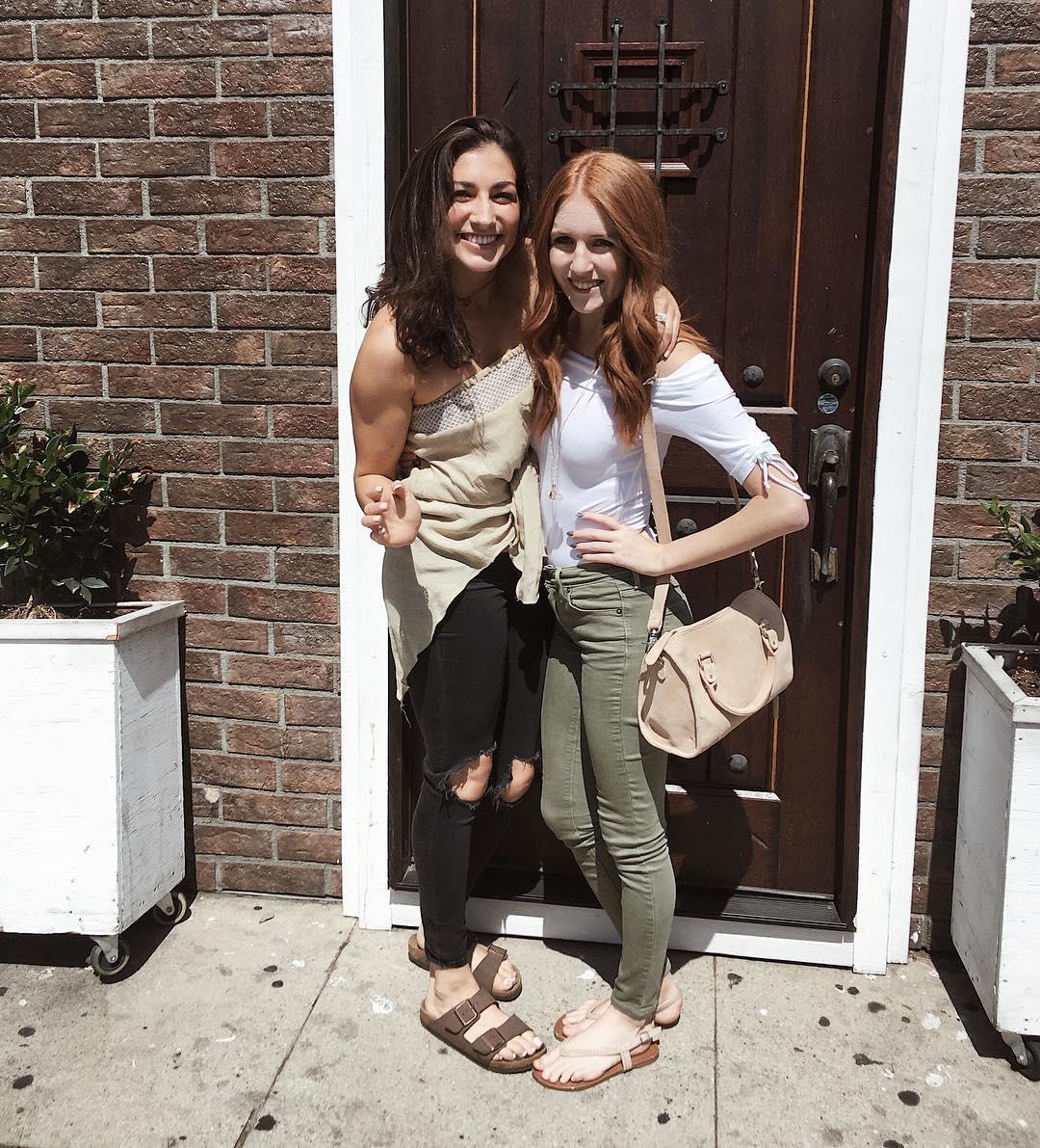 Morgan Geraghty's feet