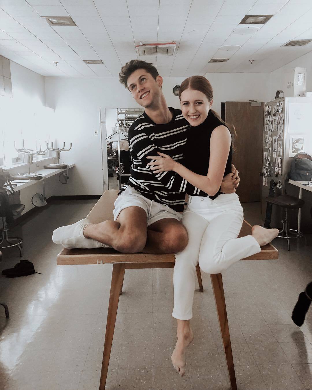 Morgan Geraghty's feet