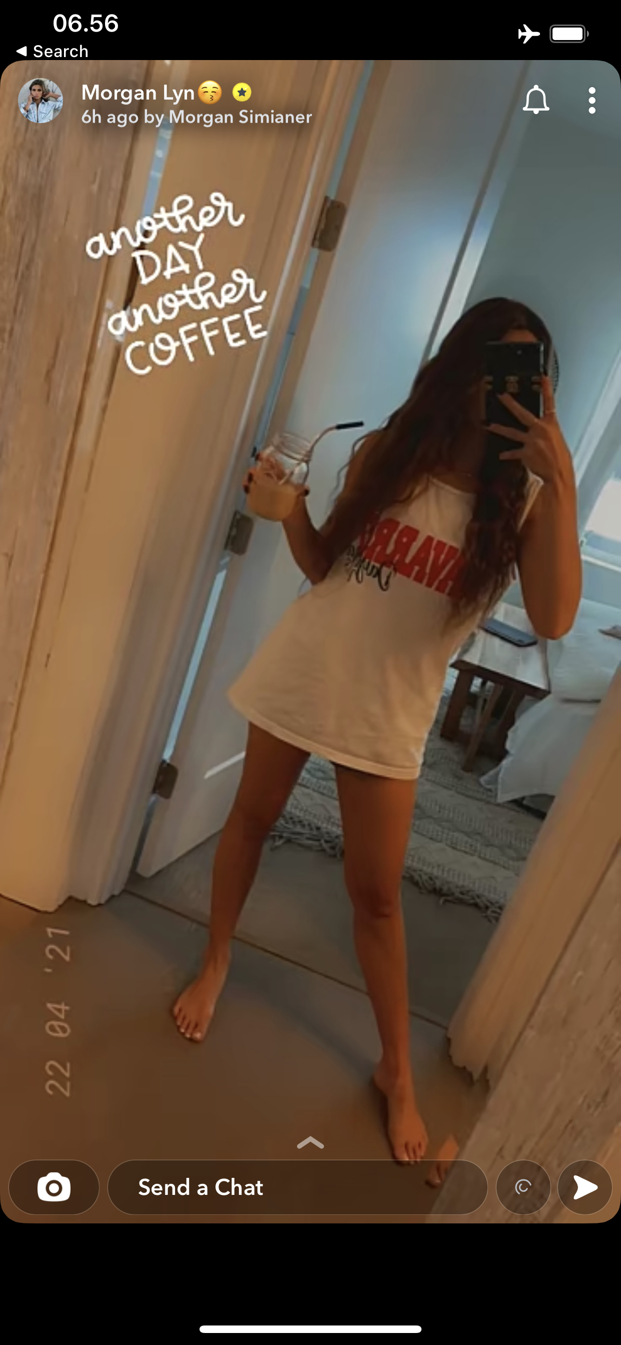 Morgan Simianer's feet