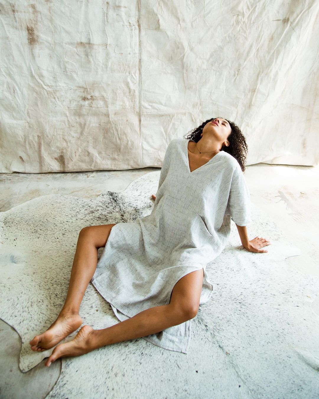 Murielle Hilaire's feet