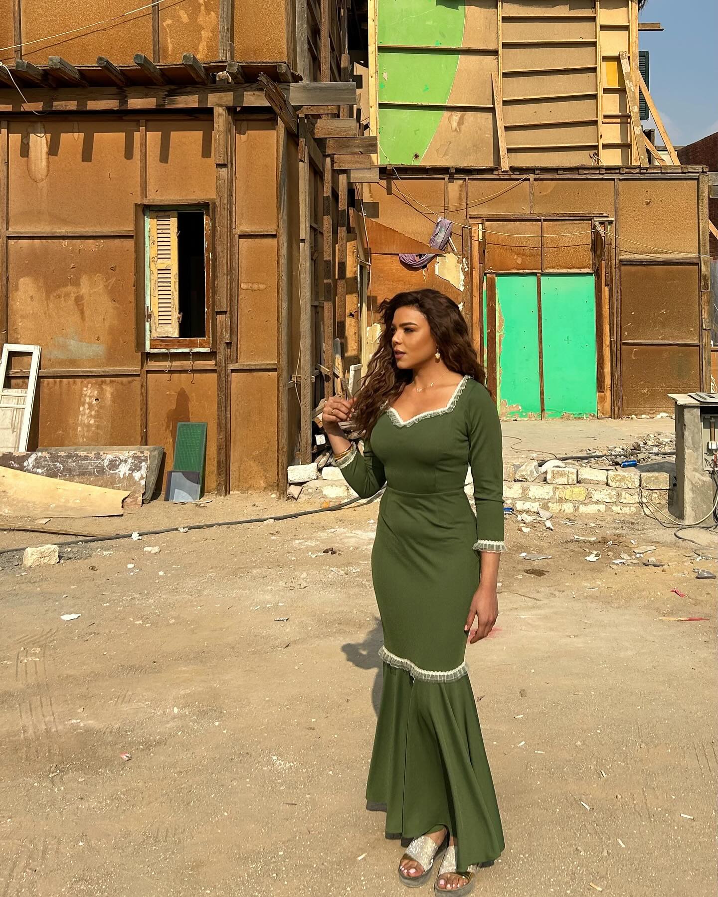 Nahed El Sebaï's feet