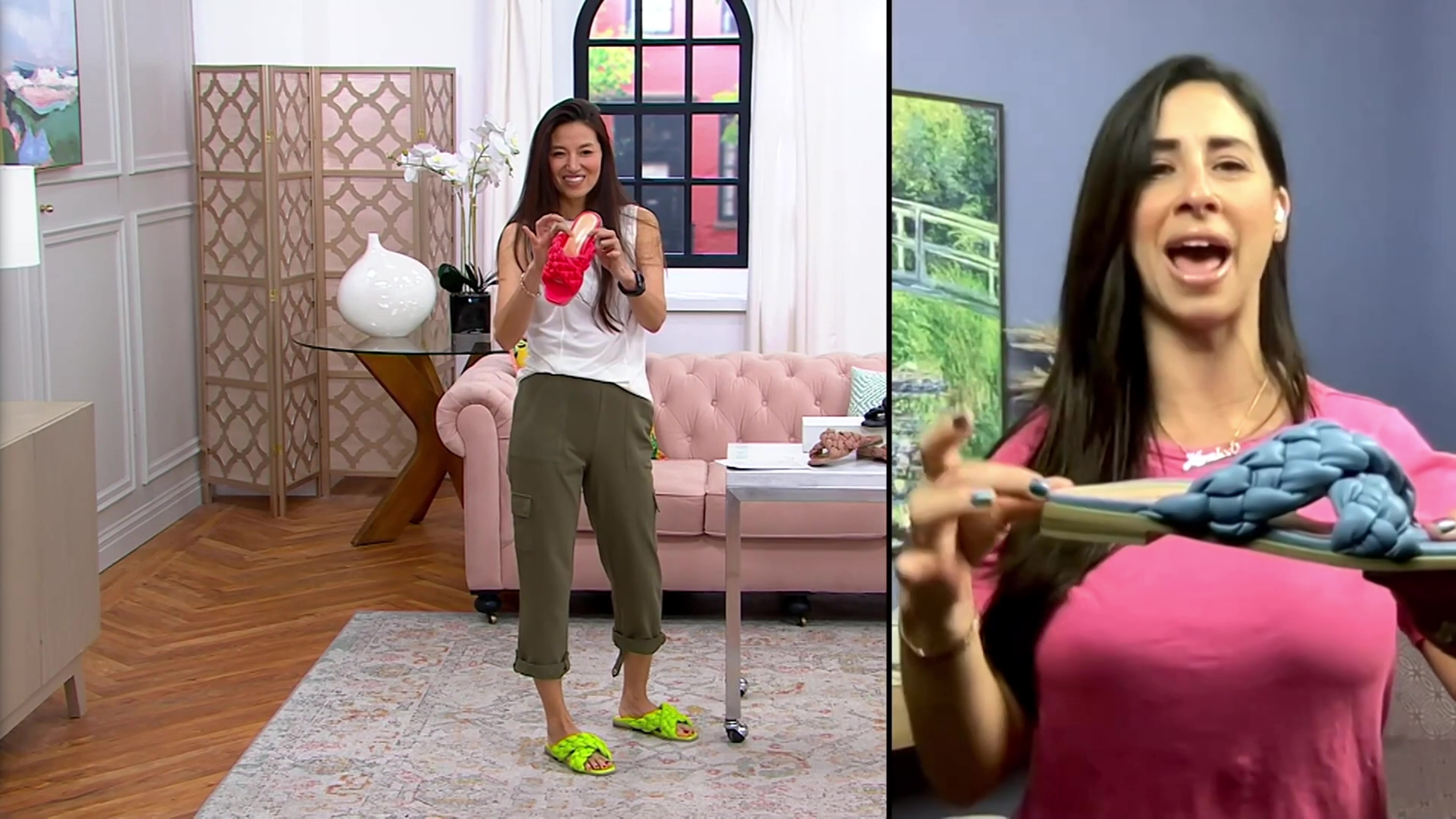 Nancy Yoon's feet