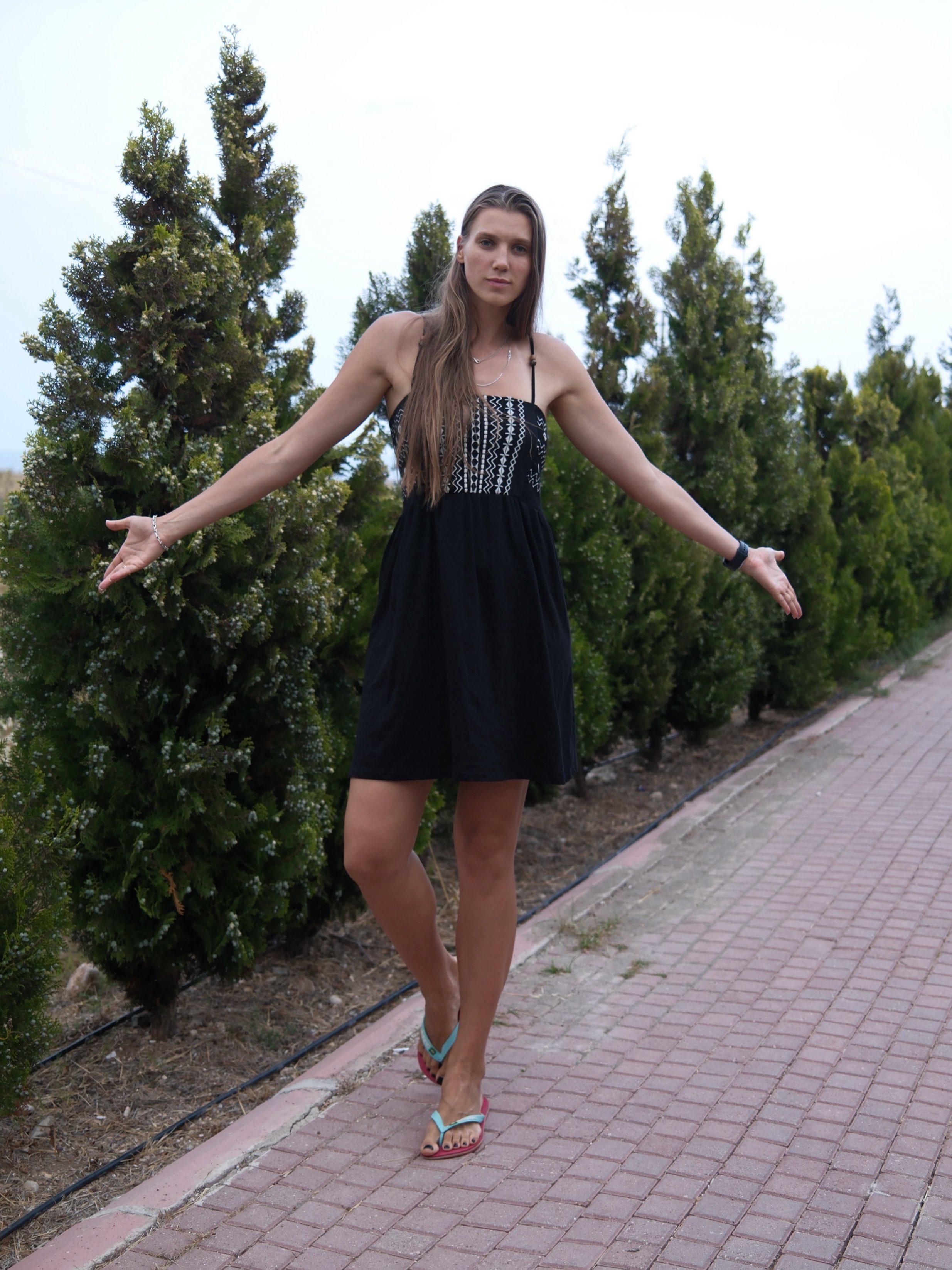 Natalia Vieru's feet