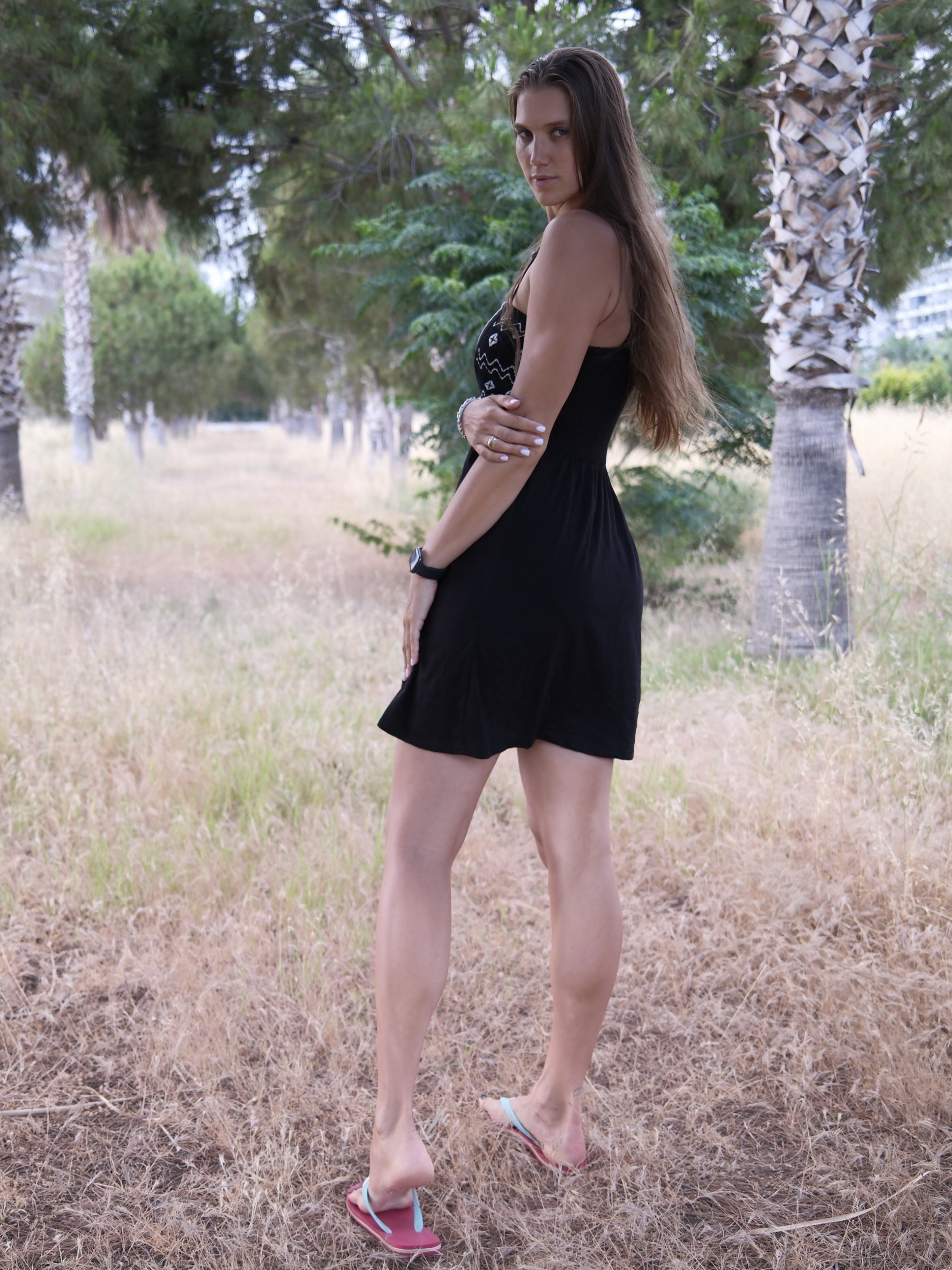 Natalia Vieru's feet