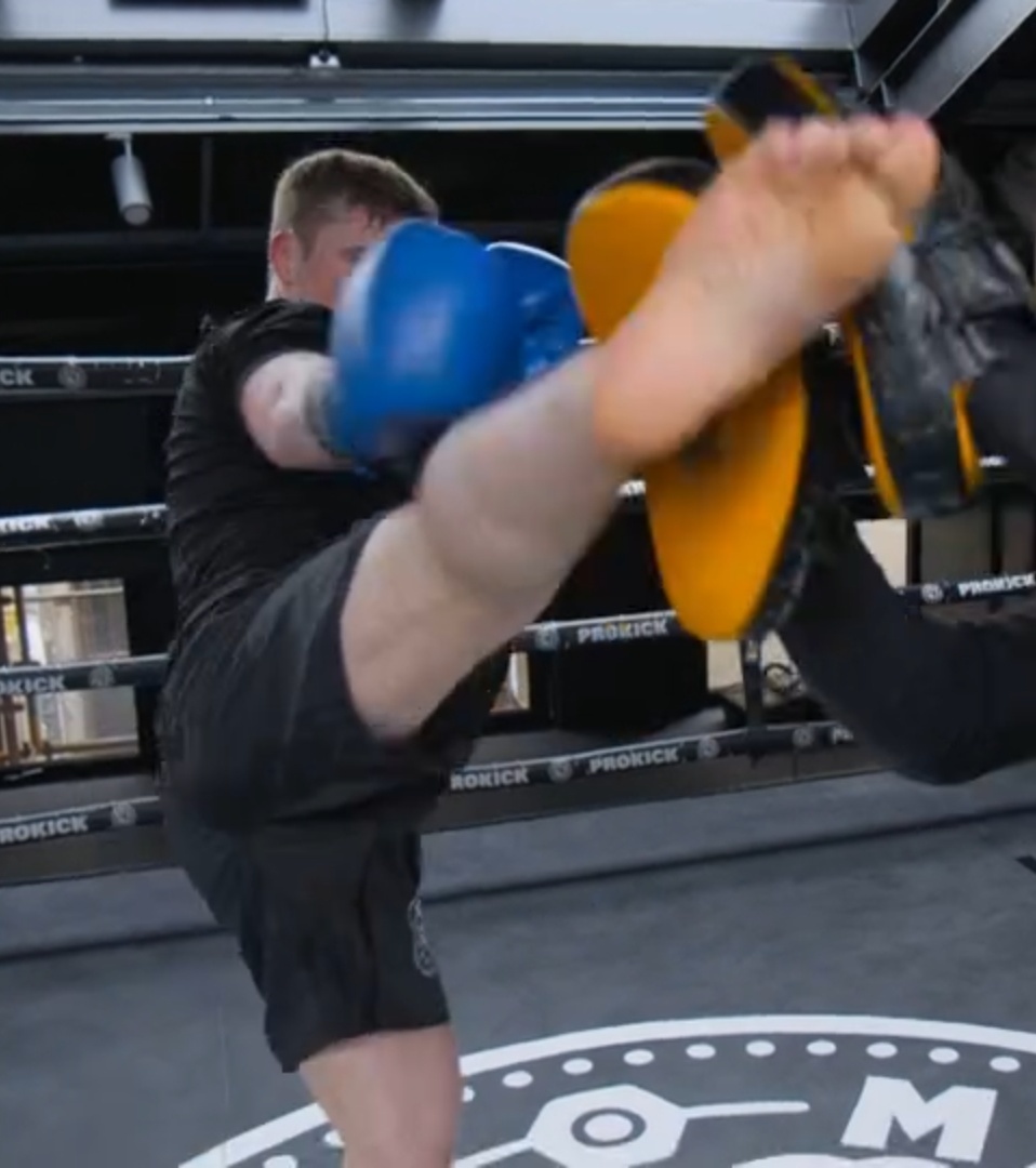 Nathan Braniff's feet