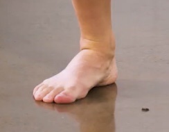 Nathan Short's feet