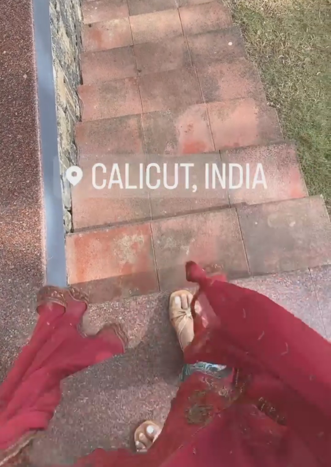 Nathasha Shanavas's feet