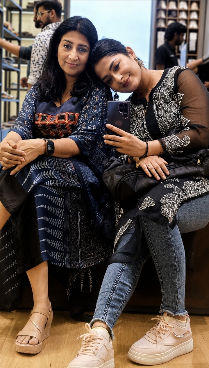 Neena Kurup's feet