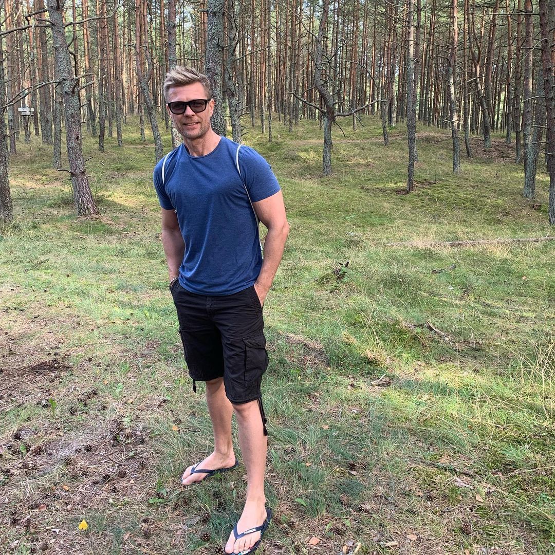 Neilas Katinas's feet