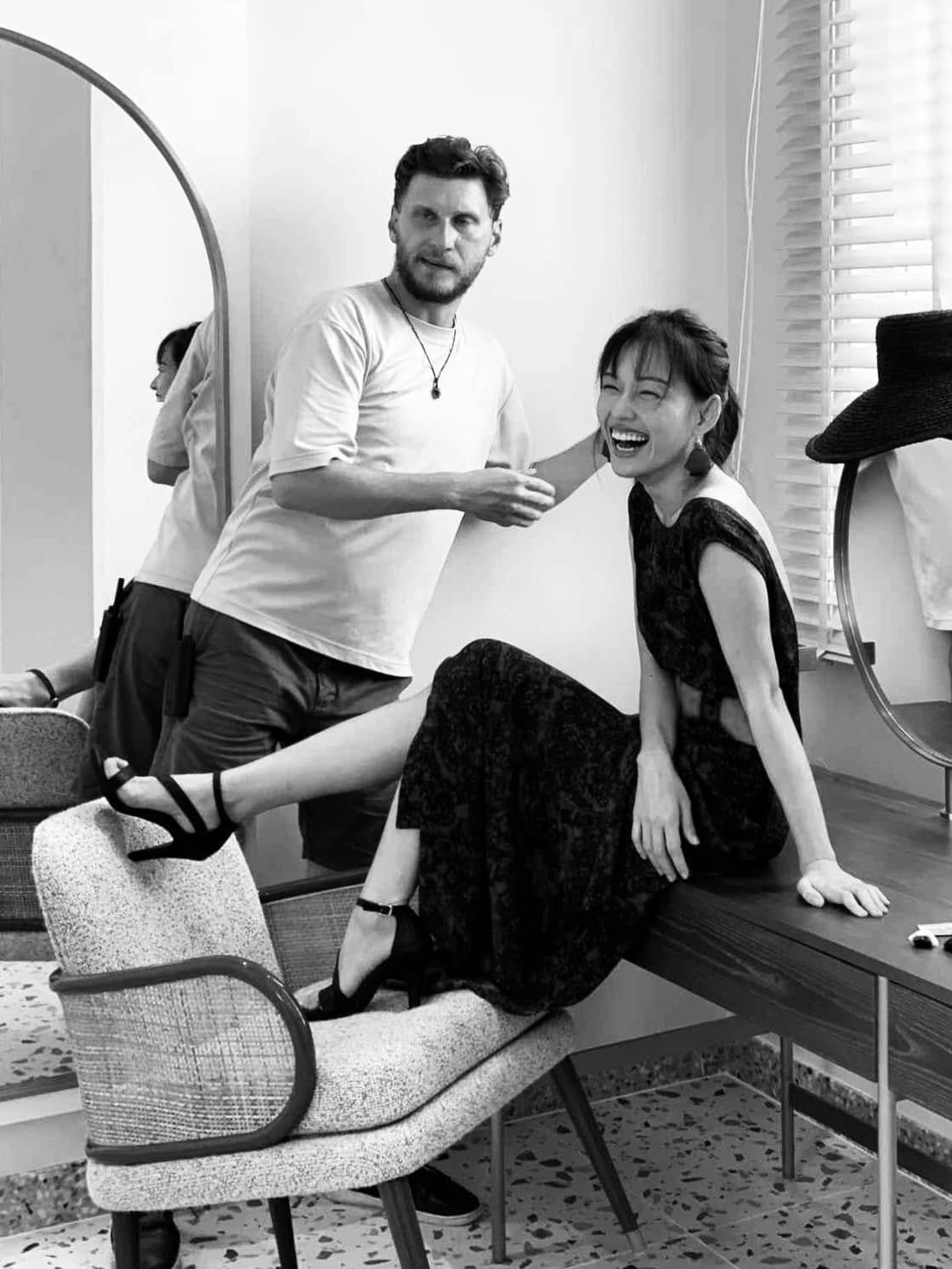 Nguyen Minh Ha's feet