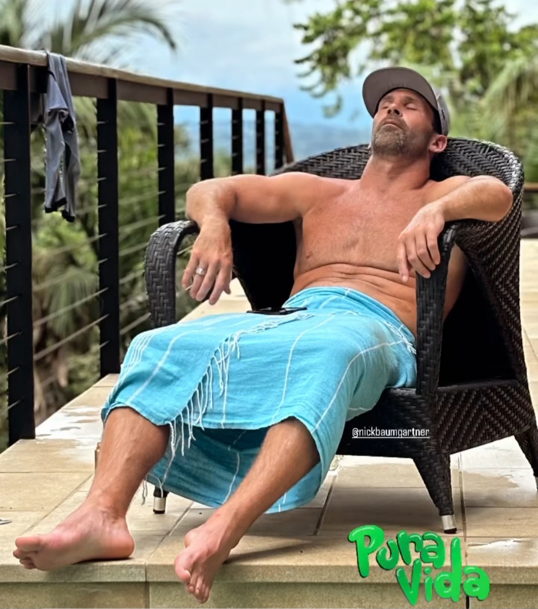 Nick Baumgartner's feet